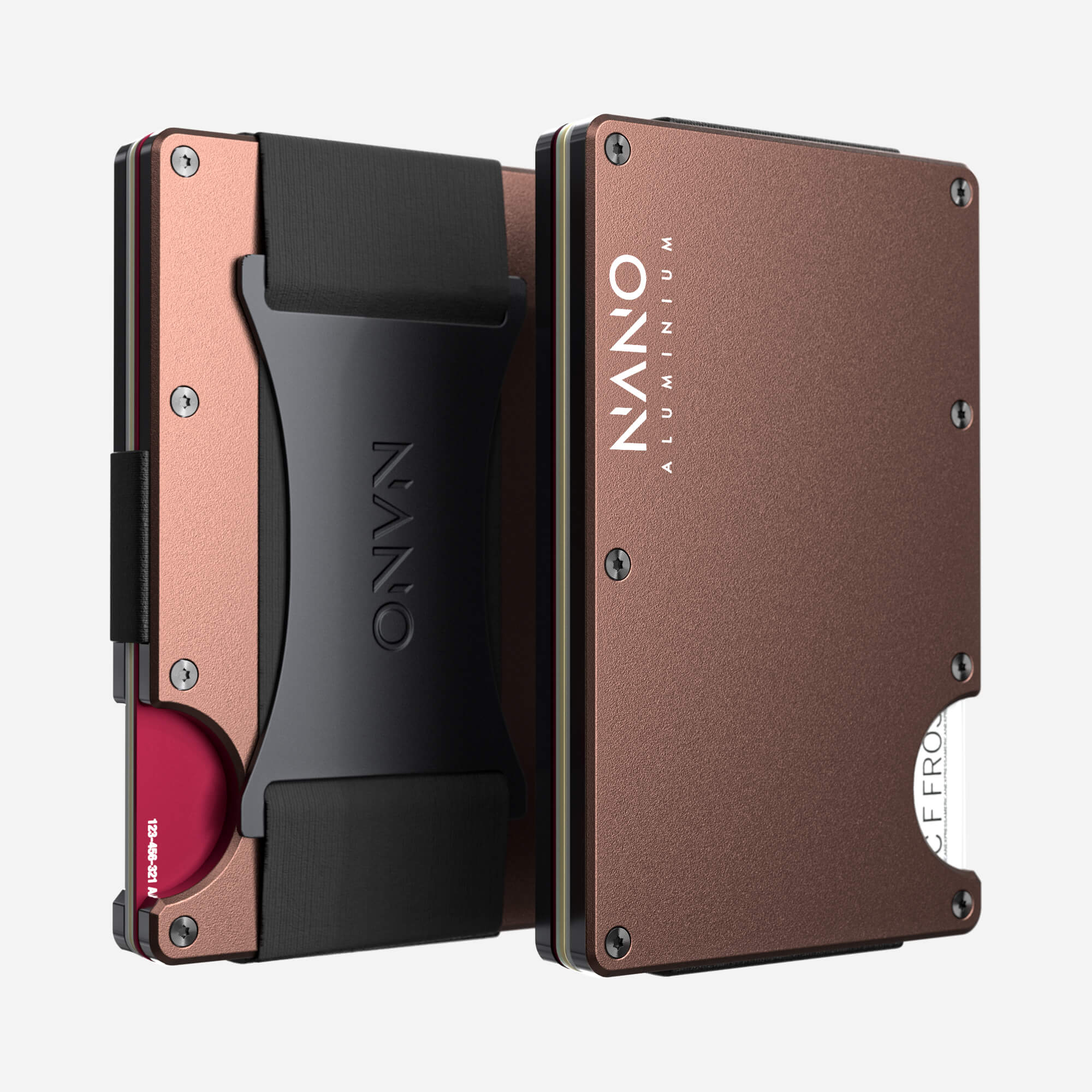 NANO™ Aluminium Cash Strap Wallet (Sonic Copper)